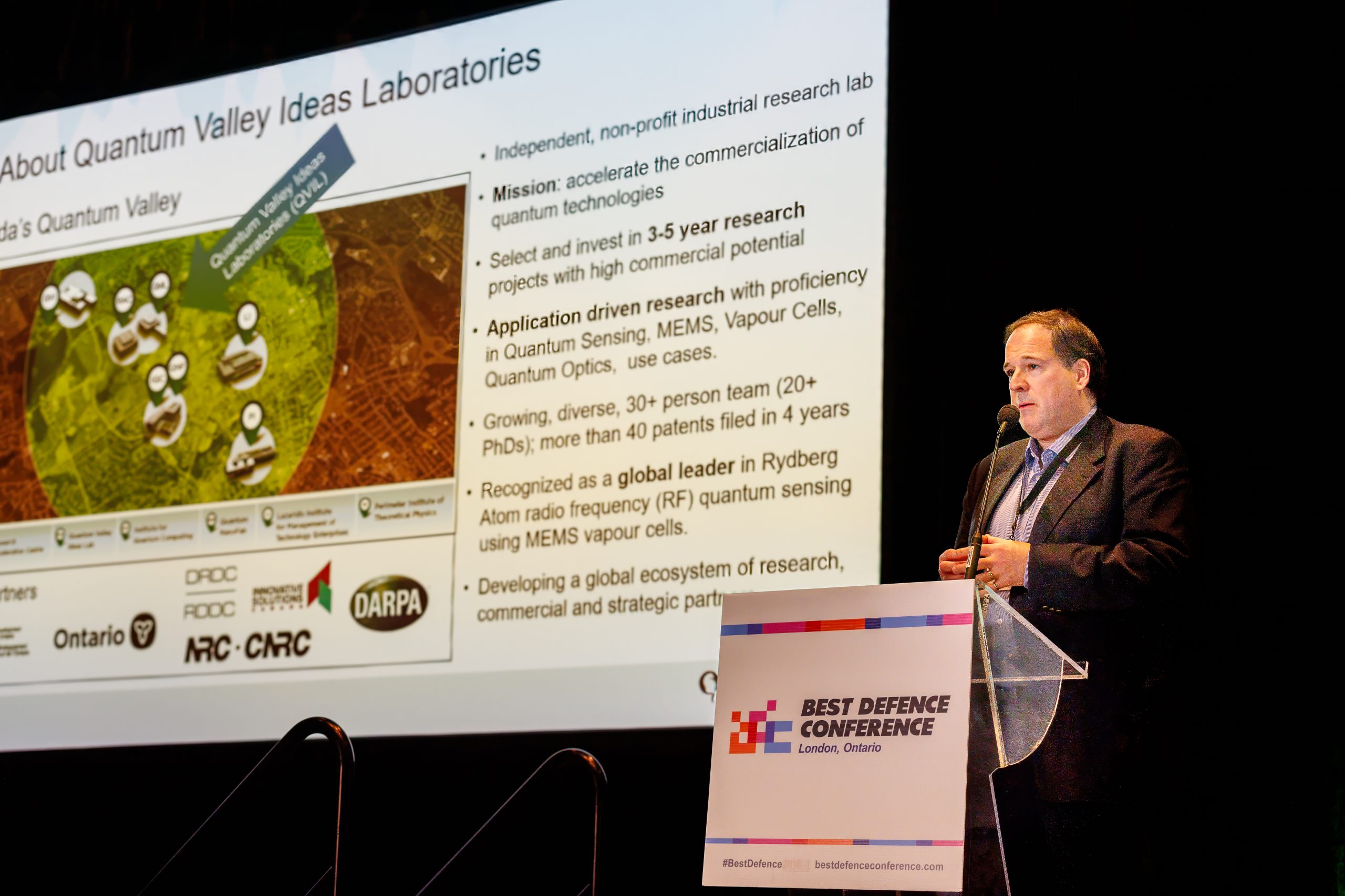 Nick Werstiuk presenting at Best Defense Conference - Quantum Valley ...