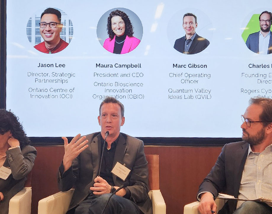 Marc Gibson speaks on MEDJCT CTI panel - Quantum Valley Ideas Lab
